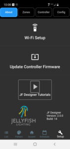 Resetting WIFI for JellyFish Controller - Jellystream Lighting