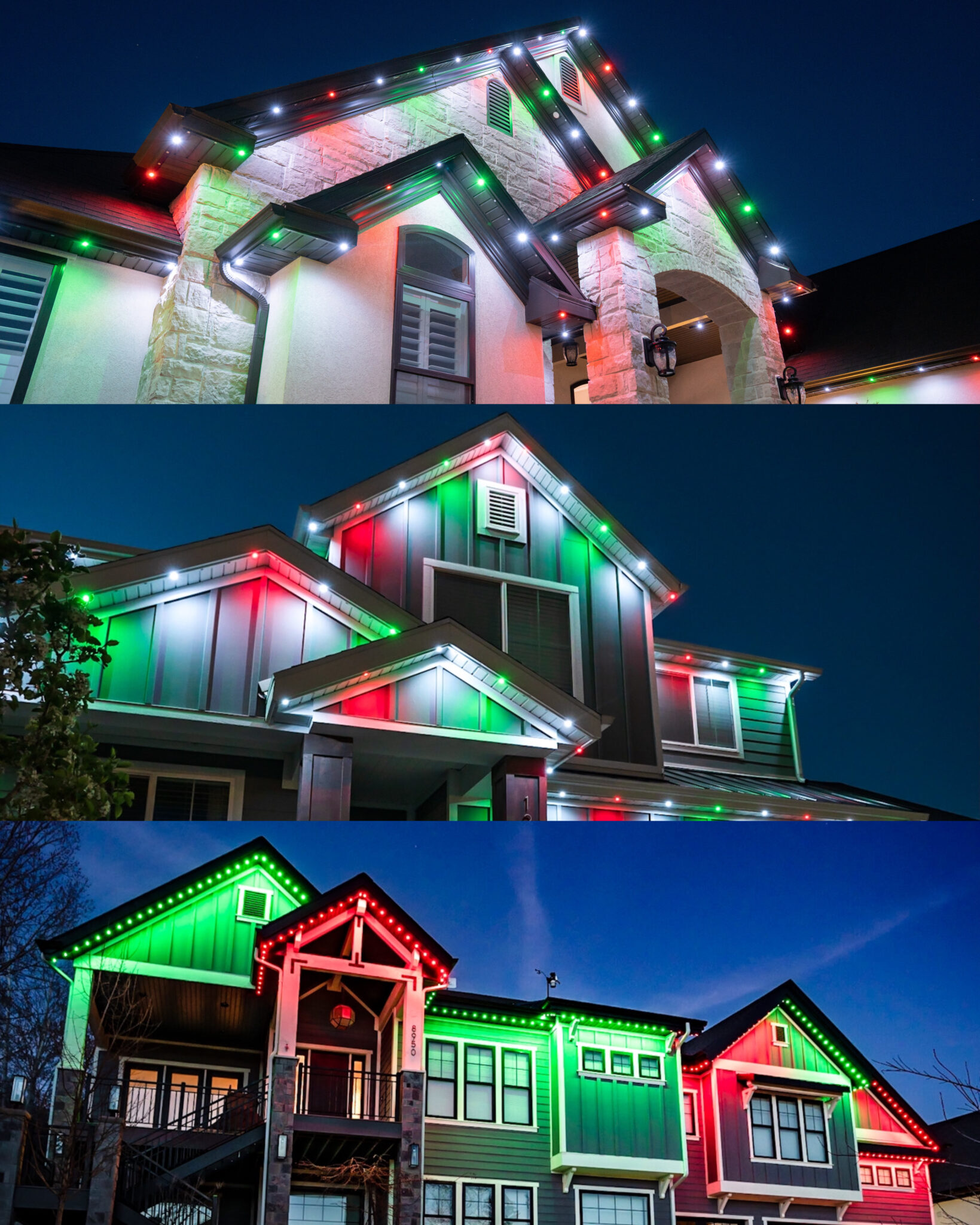 Permanent Holiday LED Lighting - Jellystream Lighting - JellyFish